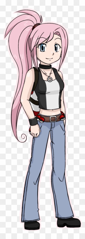 Pokemon Trainer Oc Girl - Free Transparent PNG Clipart Images Download