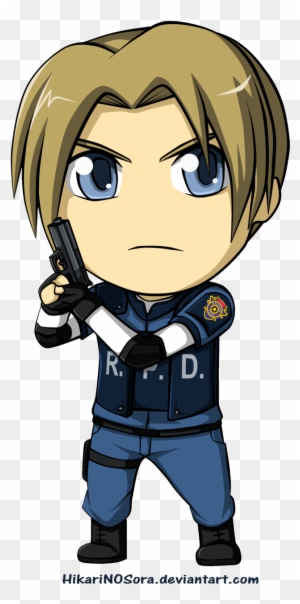 Leon S - Leon S Kennedy Chibi - Free Transparent PNG Clipart Images ...