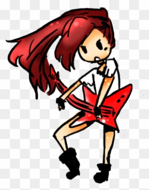 Dianna Oc Cartoon Rock By Crossyuukisan - Cartoon - Free Transparent ...