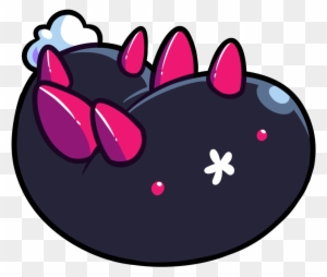Pokémon Sun And Moon Pink Purple Magenta - Pyukumuku Pokemon - Free ...
