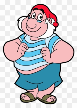 Smee Captain Hook Peter Pan Youtube Neverland - Mr Smee Jake And The ...