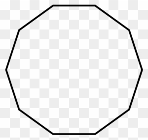 File - Regular Decagon - Svg - Regular Decagon - Free Transparent PNG ...
