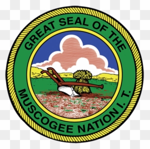 Great Seal Of The Muscogee Nation I - Muscogee Creek Indian Flag - Free ...