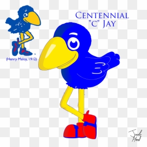 Elegant Jayhawk Clip Art Medium Size - 1912 Jayhawk - Free Transparent ...