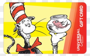 A Cat In The Hat Themed Gift Card For Universal Orlando - Cat In The ...