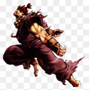 Akuma Street Fighter Gif - Free Transparent PNG Clipart Images Download