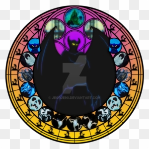 Chernabog Stained Glass By Jeorje90 - Jafar - Free Transparent PNG ...