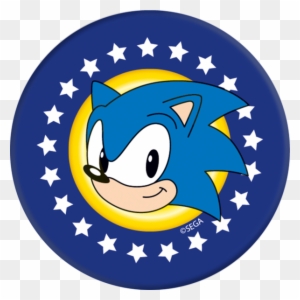 Popsockets Sonic The Hedgehog Face - Sonic The Hedgehog Face - Full ...