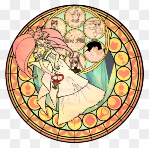 Kh Stained Glass Chibiusa By Cl Pinkskull - Stained Glass Kingdom ...