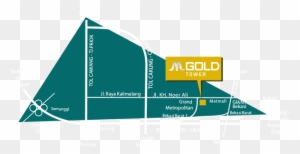 M Gold Tower Bekasi - Free Transparent PNG Clipart Images Download
