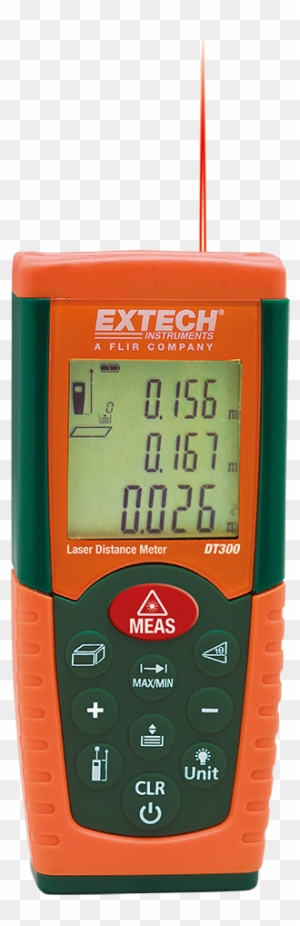 Dt300 Laser Distance Meter - Extech Dt300 Laser Distance Meter - Free ...