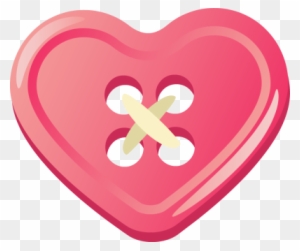 Button Clipart Heart - Shape Button Clip Art - Free Transparent PNG ...