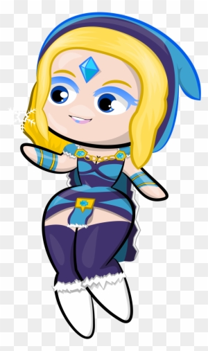 Crystal Maiden By Chroneco - Crystal Maiden Dota 2 Chibi - Free ...