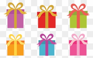 Colorful Wrapped Presents - Illustration - Free Transparent PNG Clipart ...