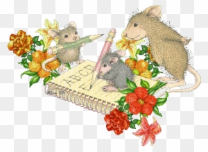 Alphabet - - Mice Penmanship Rectangle Magnet - Free Transparent PNG ...