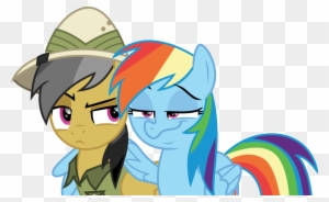 Daring Doo And Rainbow Dash Commission By Paulysentry - Rainbowdash Hugs Daring Doo - Free ...