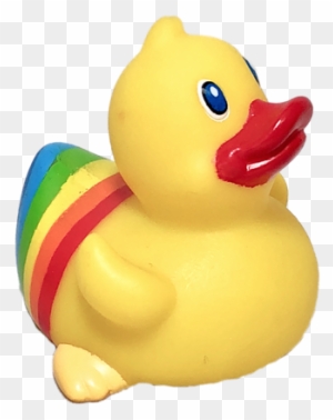 Rainbow Rubber Duck - Rubber Duck - Free Transparent PNG Clipart Images ...