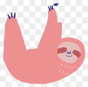 Sloth Love Sticker By Kaho Yoshida - Hug - Free Transparent PNG Clipart ...