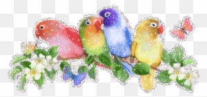 Animated Love Birds Gif - Free Transparent PNG Clipart Images Download