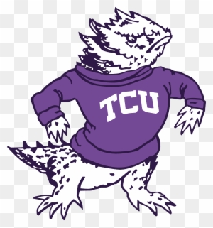 Vintage Tcu Horned Frogs - Tcu Horned Frogs - Free Transparent PNG ...