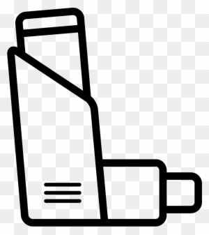 Asthma Inhaler Comments - Inhaler Logo - Free Transparent PNG Clipart ...