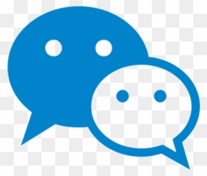 Wechat - Ffcclinic - Wechat Logo Blue Png - Free Transparent PNG ...
