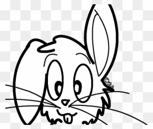 Rabbit Lineart By Skydarainbowwolf On Clipart Library - Line Art - Free ...