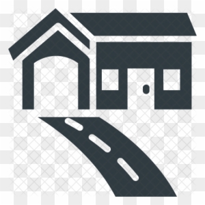 Luxury Icon - House With Driveway Png - Free Transparent PNG Clipart ...