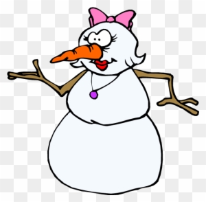 Snow Woman Clipart - Free Transparent PNG Clipart Images Download