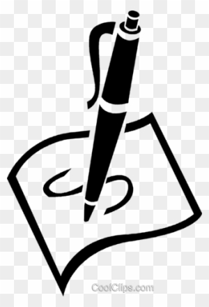 Pen And Paper Clip Art - Free Transparent PNG Clipart Images Download