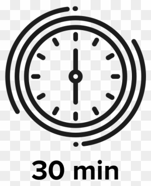 Free Clock Clipart To Five Minutes