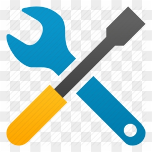 Wrench And Screwdriver Crossed Vector - Screwdriver And Wrench Vector ...
