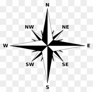 Black And White Compass Png Clipart Png Images - Draw A Compass On A ...