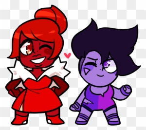 Cinnabar And Sugilite By Lymerikk - Cartoon - Free Transparent PNG ...