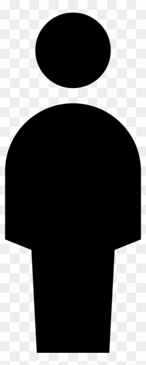 Man Filled Icon - Person Silhouette - Free Transparent PNG Clipart ...