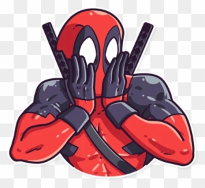Baby Deadpool Sticker - Baby Deadpool - Free Transparent PNG Clipart ...