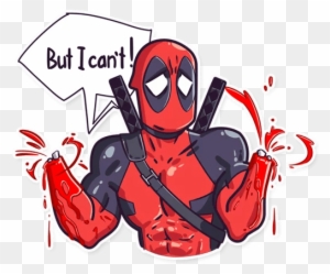 Deadpool Comic Sticker Pack - Deadpool Telegram Stickers - Free ...
