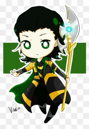 Chibi Loki - Cartoon - Free Transparent PNG Clipart Images Download