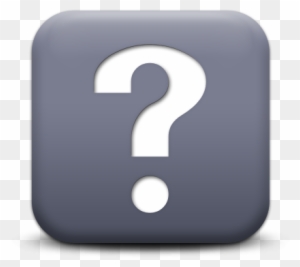 Question Mark Icon Transparent Background For Kids - Grey Box Question ...