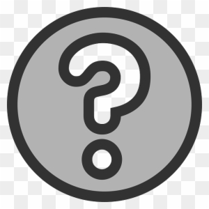 Question Mark/help Icon - Circle Question Mark Icon Png - Free ...