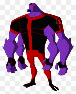 Four Arms - Ben Ten Red Alien - Free Transparent PNG Clipart Images ...