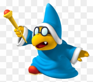 Kamek New Super Mario Bros U - Free Transparent PNG Clipart Images Download