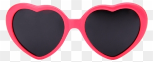 Pink Heart Sunglasses Png - Free Transparent PNG Clipart Images Download