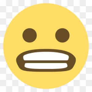 Grimacing Face Emoji - Emoji Flat Png - Free Transparent PNG Clipart ...