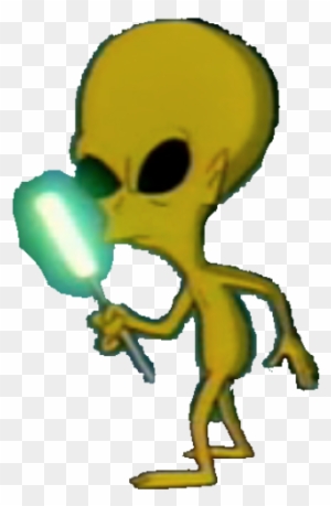 Probe Alien - Alien En Los Simpson - Free Transparent PNG Clipart ...