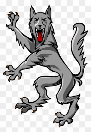 Heraldic Wolf - Lion Coat Of Arms - Free Transparent PNG Clipart Images ...