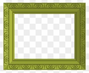Green, Frame, Ornate, Antique - No Background Frame - Free Transparent ...
