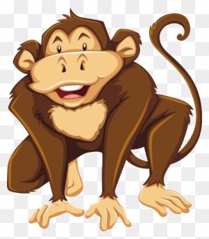 Monkey Body Clip Art At Clker Com Vector Online Animal - Body Of A ...