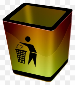 Recycle-bin Icon - Trash Bin Icon Png - Free Transparent PNG Clipart ...