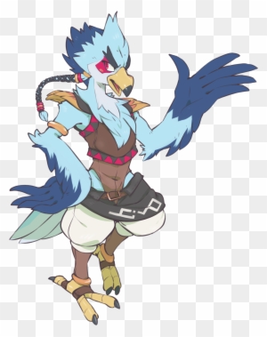 “a Rito Oc Commission For Jetkick ” - Breath Of The Wild Rito Oc - Free ...